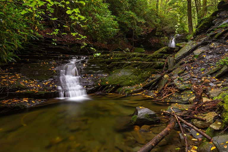 Capturing Waterfalls: Delaware Water Gap and Other Examples