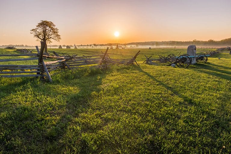 Guide to Photographing the Battlefield at Gettysburg, PA