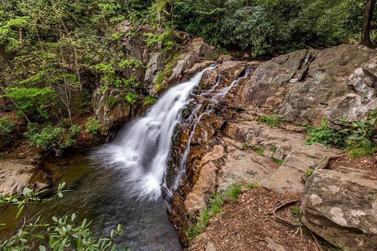 Photographing Hawk Falls, Hickory Run State Park (Pennsylvania)